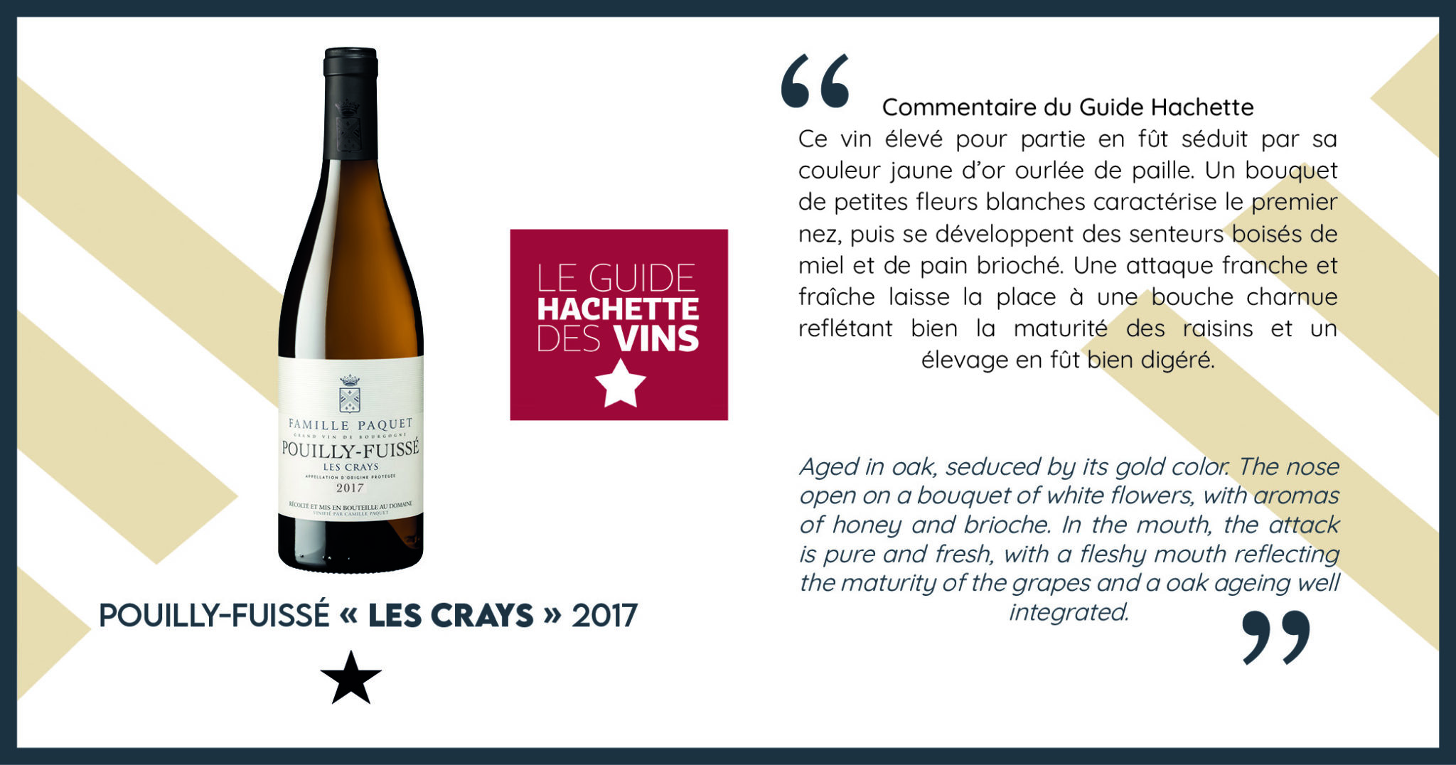 Guide Hachette 2021 | Famille Paquet